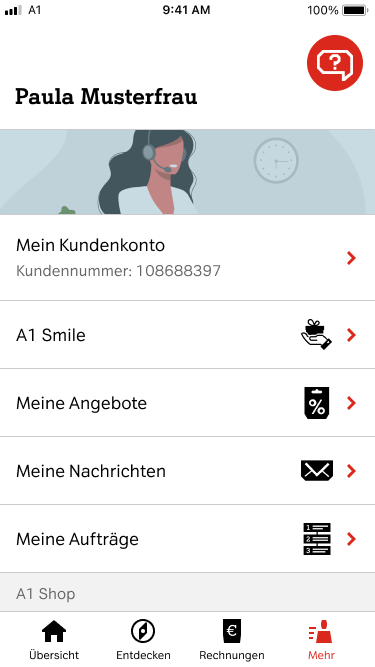 Mein A1 App - Rechnungen immer im Blick | A1.net